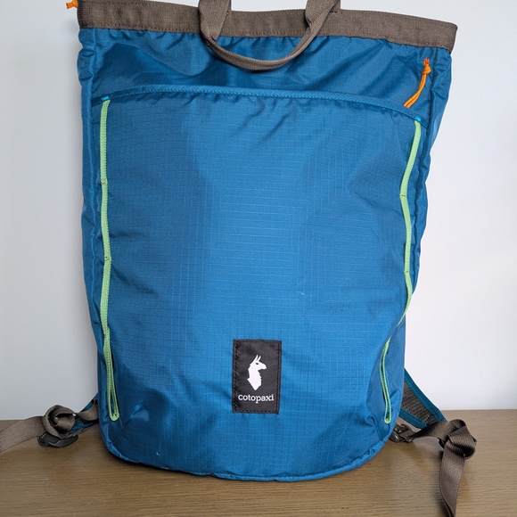 cotopaxi | Bags | Cotopaxi Blue Backpack Tote | Poshmark